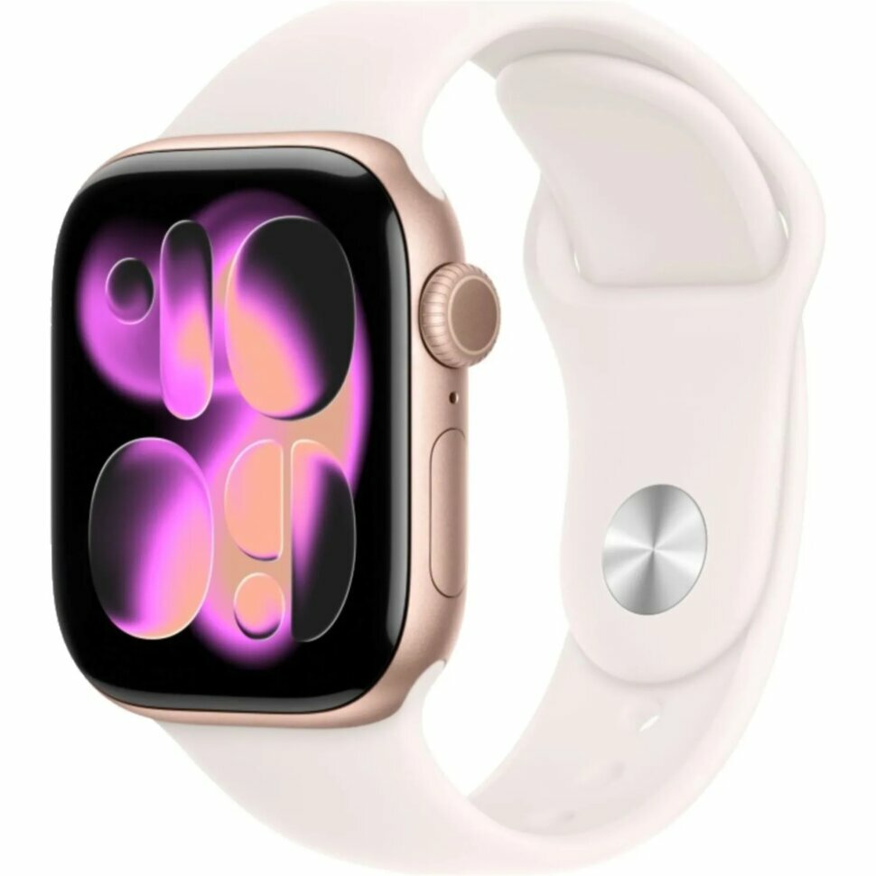 Смарт-часы Apple Watch Series 11 GPS 46mm Rose Gold(Розов золото)[MEV74X/A, 2404019