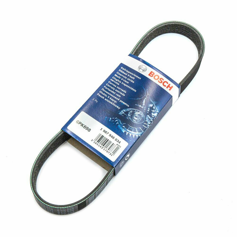 Ремень поликлиновый подходит для ВАЗ 2108 инжектор BOSCH 034 BOSCH 1 987 946 034