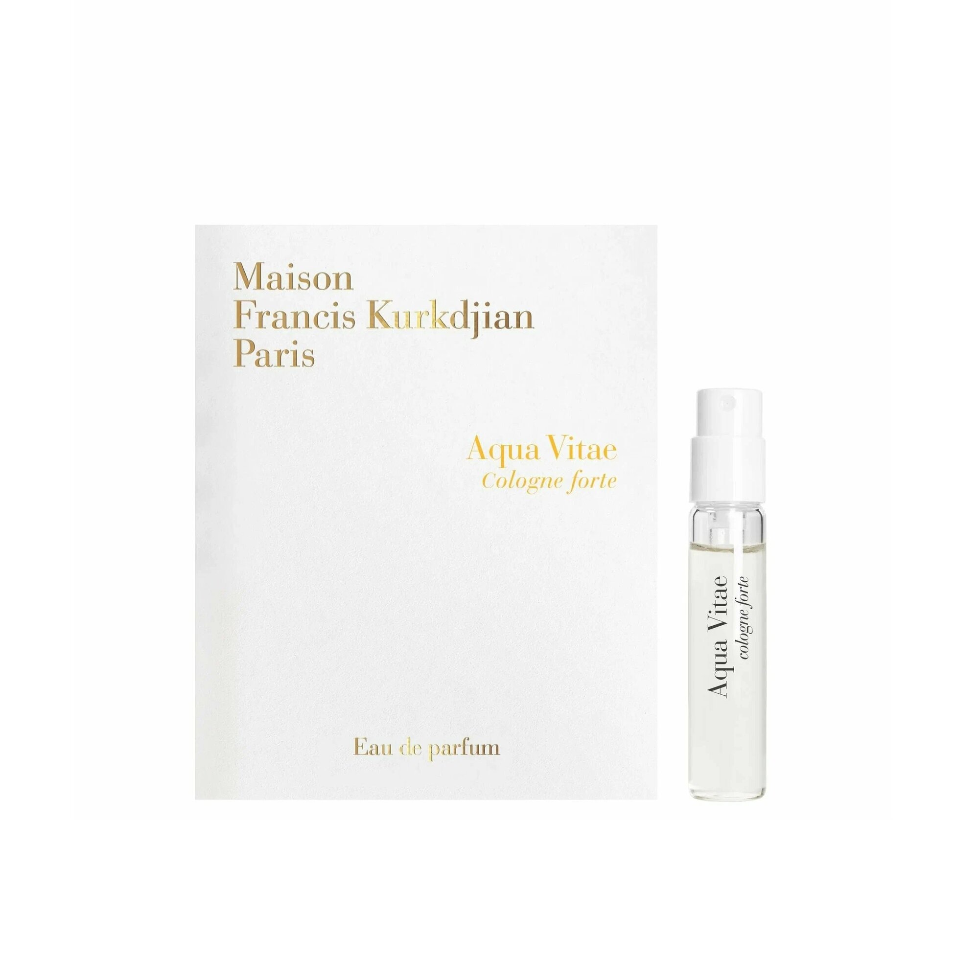 Maison Francis Kurkdjian Aqua Vitae Cologne Forte 2 мл парфюмерная вода унисекс, цитрусовые, мускусные