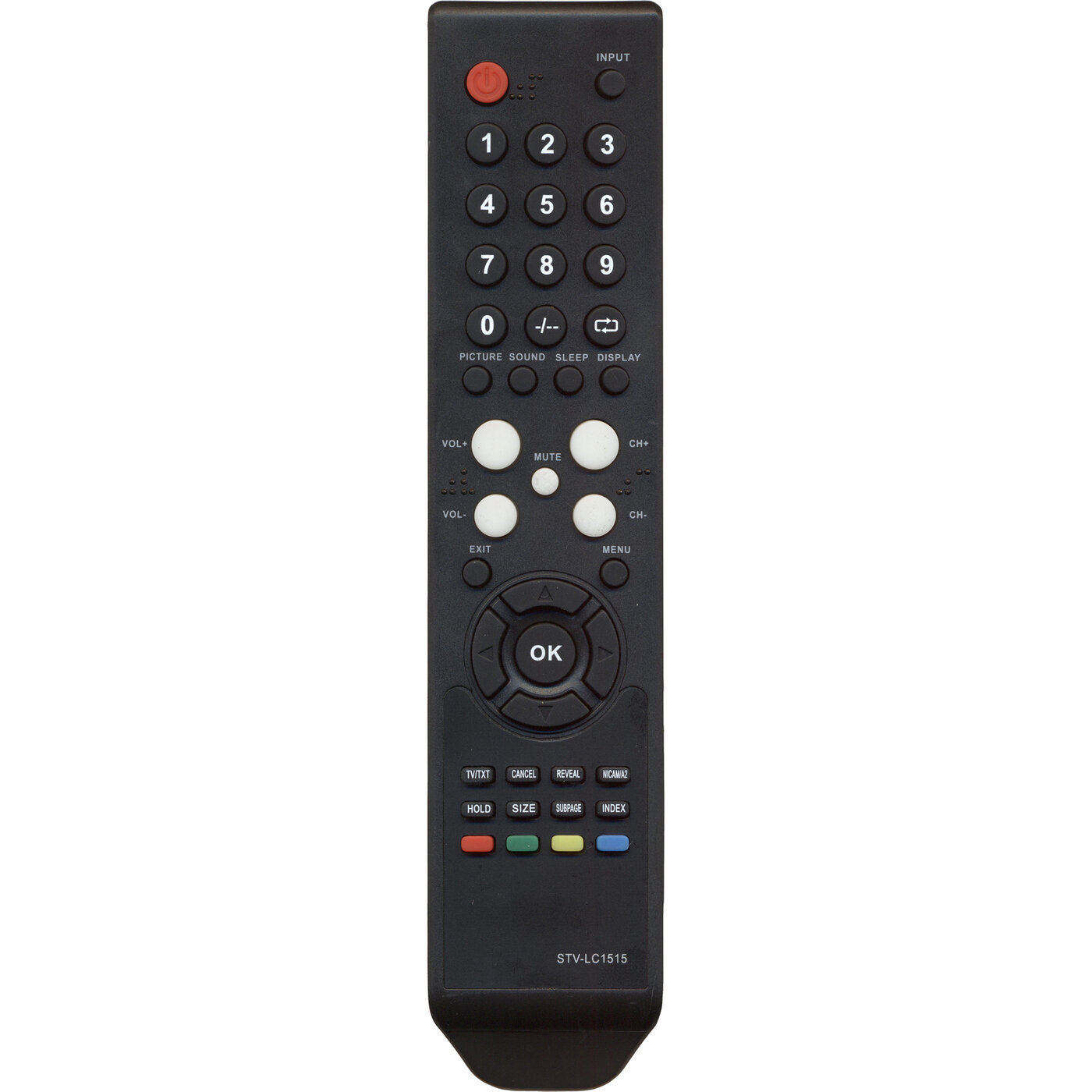 Пульт для Supra RC4b, STV-LC1515W, LET-15T03