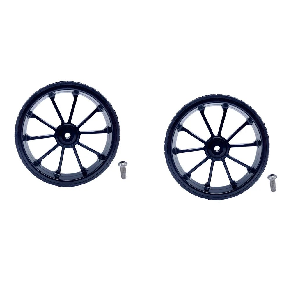 Колеса черные 100 мм Easy Push Wheels для Brompton, Birdy
