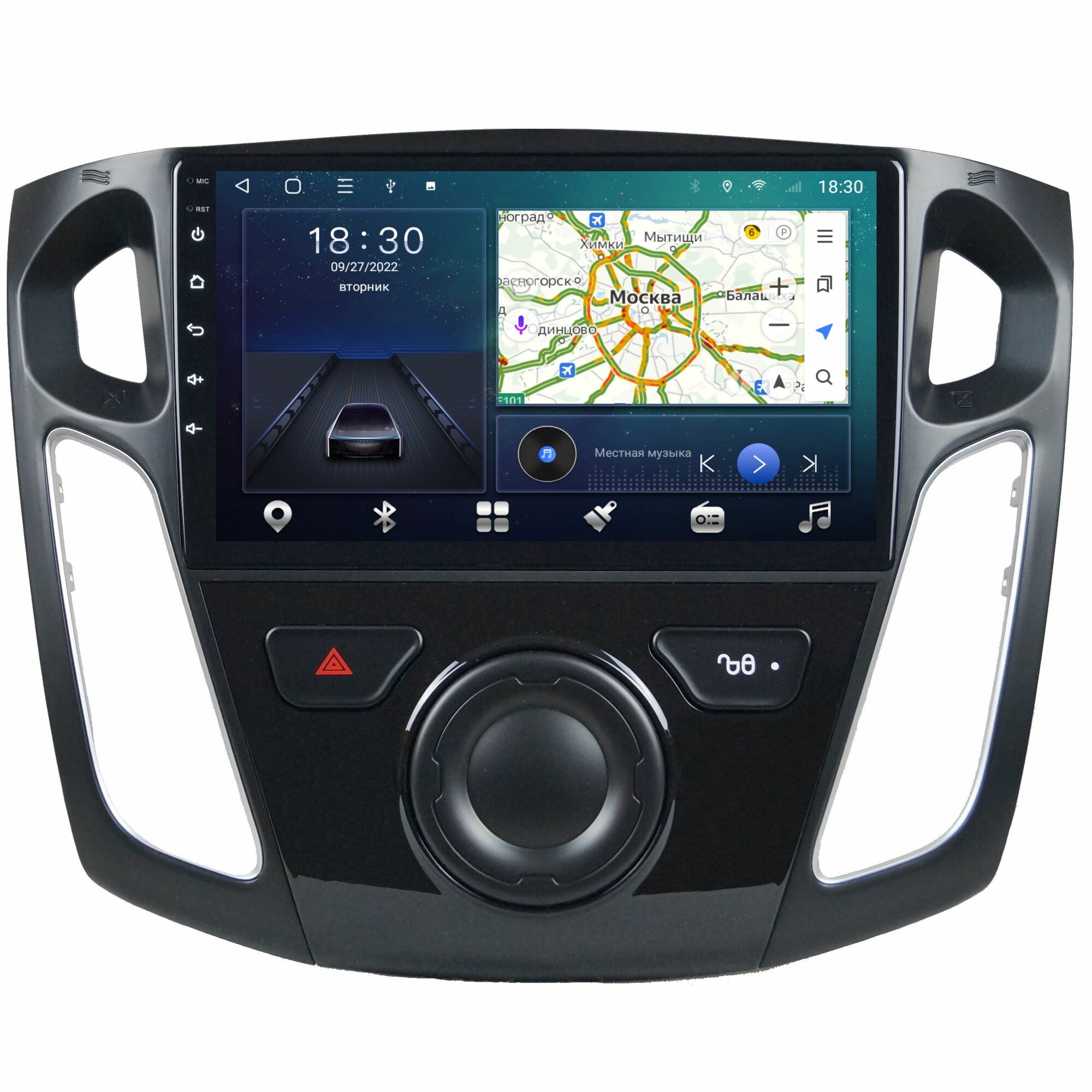 Магнитола CRS-300 Форд Фокус 3 Ford Focus 3 - Android 13 - Процессор 8 ядер - Carplay - 4G(Sim)