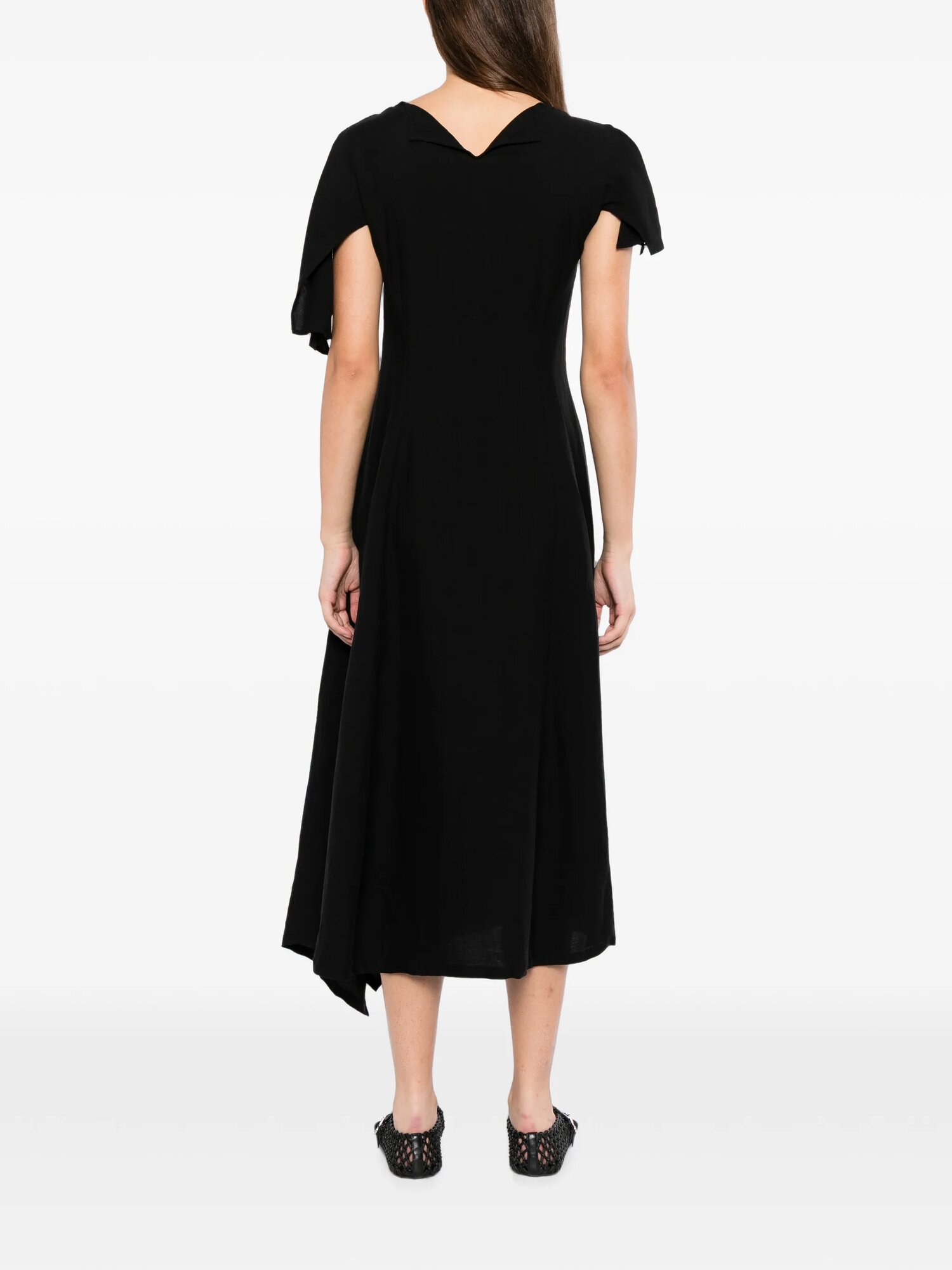 Платье Yohji Yamamoto, размер 44, black — фото 1