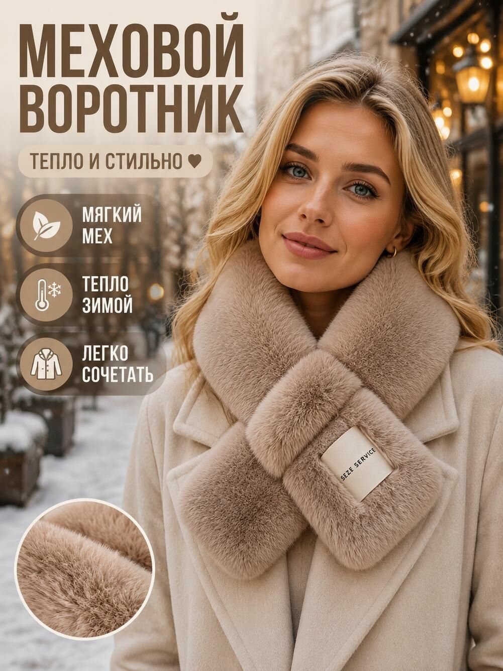 Шарф  для мужчин и женщин, универсальный, хаки