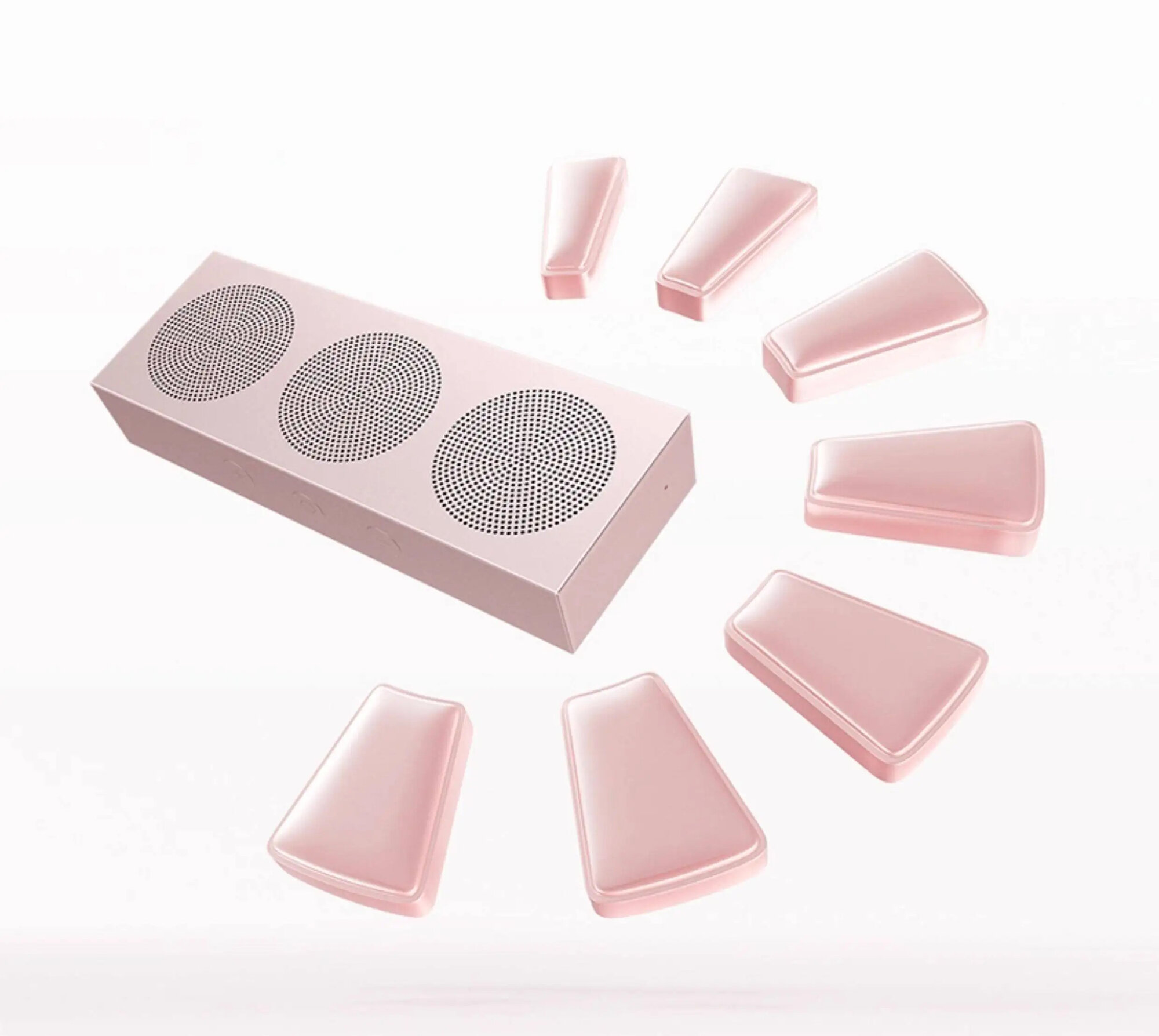 Беспроводная колонка Xiaomi OH3S, Portable Bluetooth Speaker, IP66 - розовый