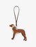 Сумка Lauren Ralph Lauren Logo-charm dog-shaped bag charm, коричневый