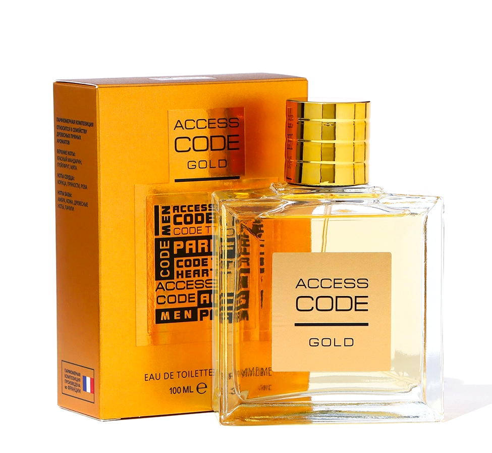 Delta Parfum Access Code Gold мужская туалетная вода 100 мл - Дельта парфюм Аксесс Код Голд аромат