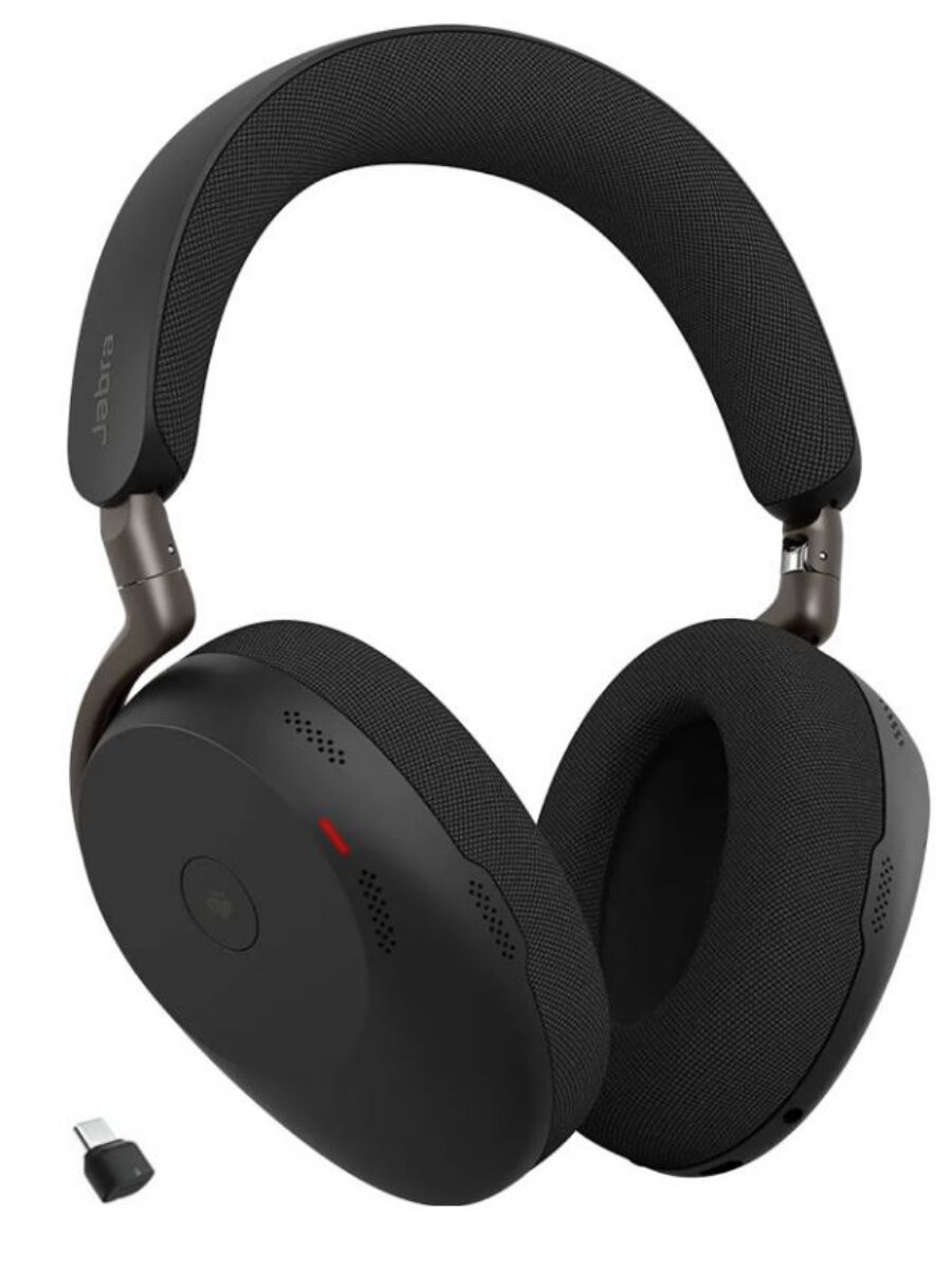 Гарнитура беспроводная Jabra Evolve 3 85 MS 38599-999-989 Link390a, black, WLC Chrg