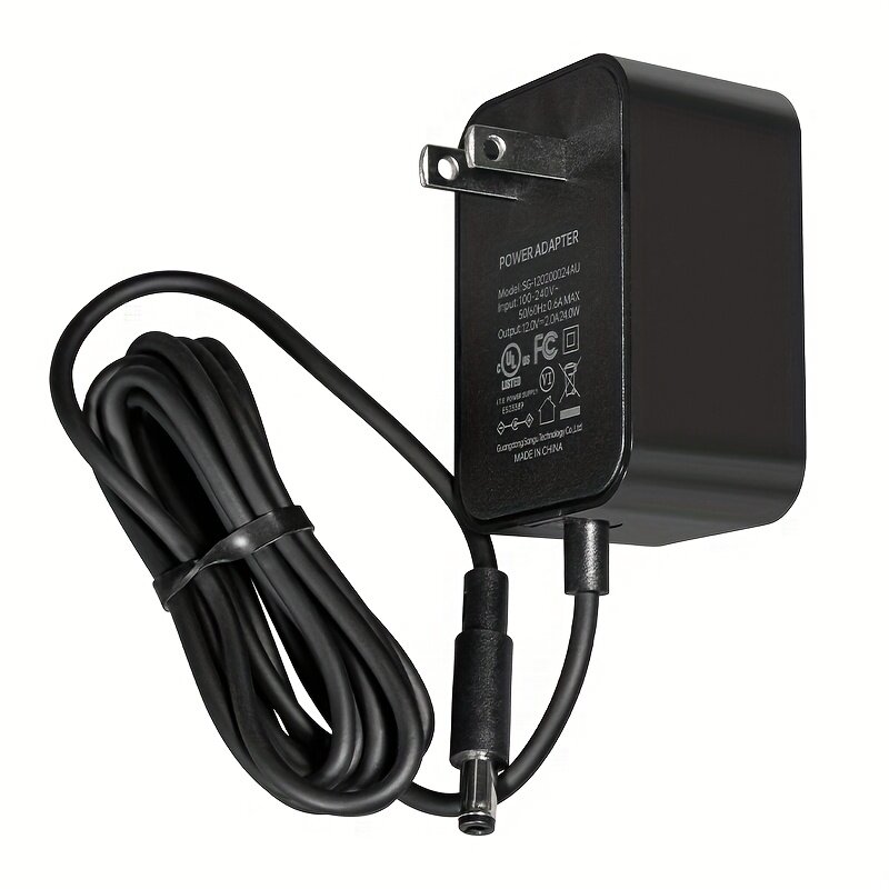 Сетевой адаптер питания 12V 2A 24W, вход AC 100-240V, выход DC 12V, настенная зарядка, для LED-лент, роутеров, колонок, камер
