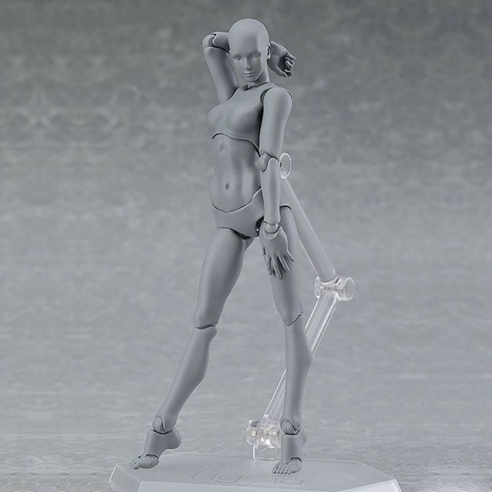 Figma2 Простые тела ручные куклы рисование искусство суставы движущиеся комиксы макеты Практические мужские и женские
