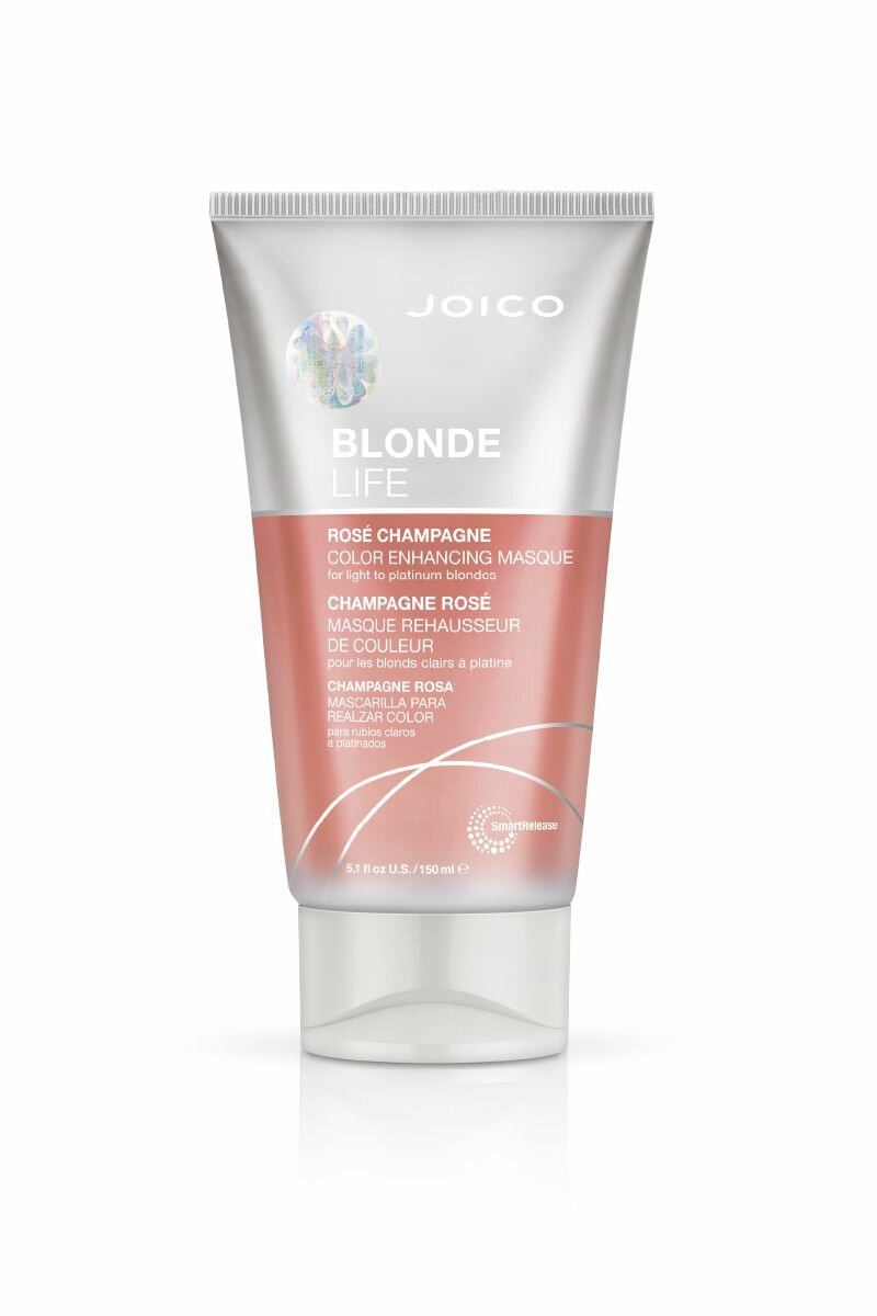 Питательная тонирующая маска Joico Blonde Life Color Enhancing Masque - оттенок Champagne Rose, объем 150 мл