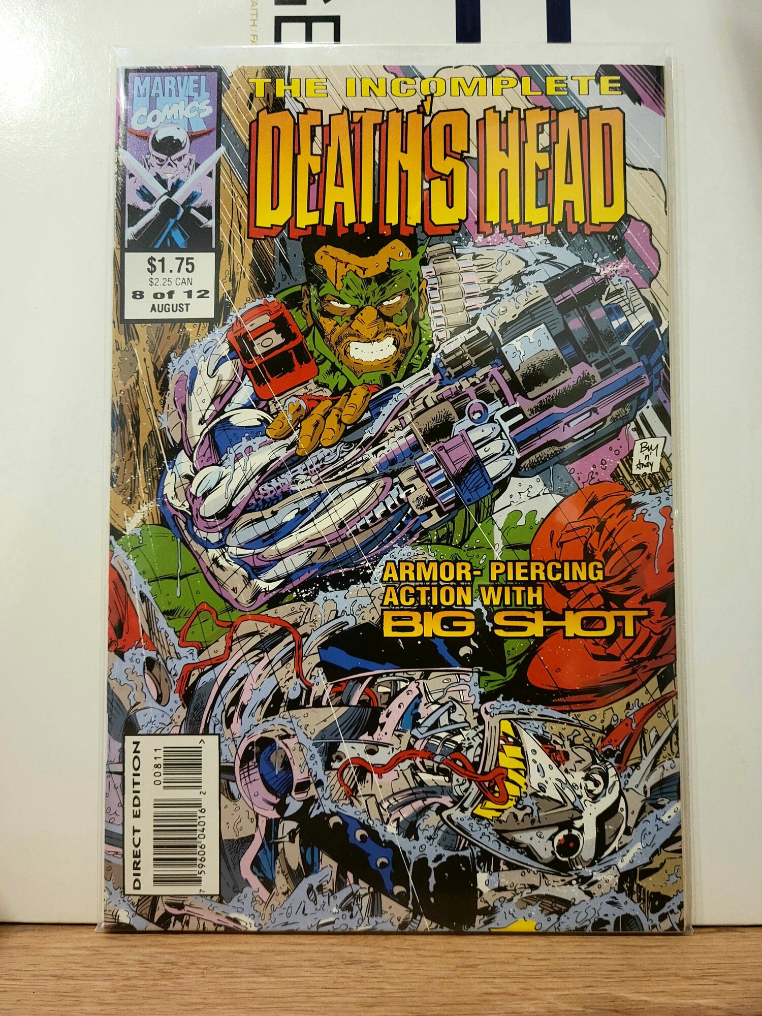 Ретро Комикс Deaths Head #8. 1993 Год. Оригинал!