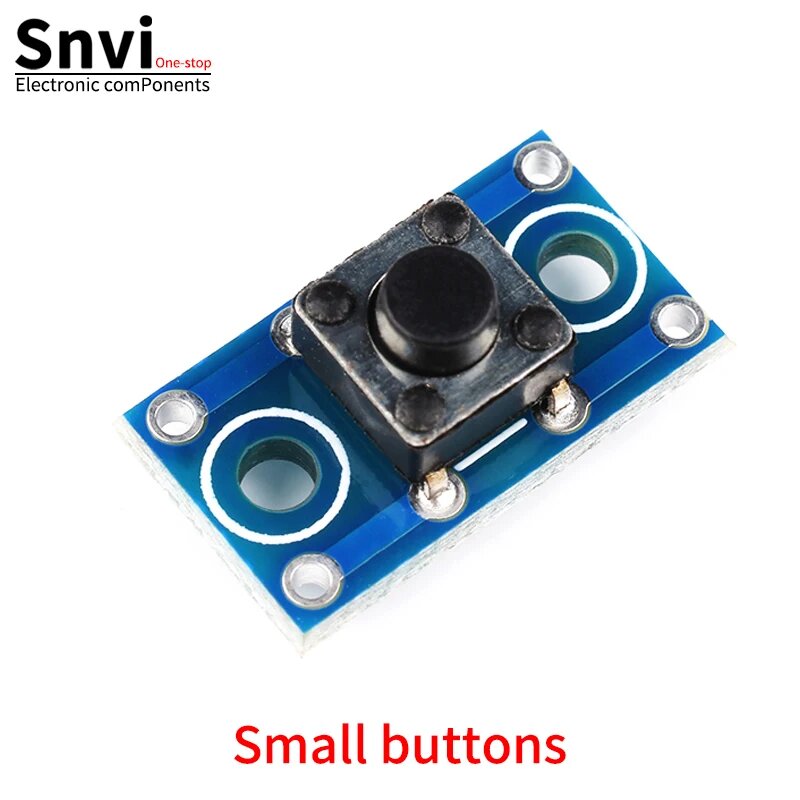 Модуль кнопки SNVI, синий, Small buttons