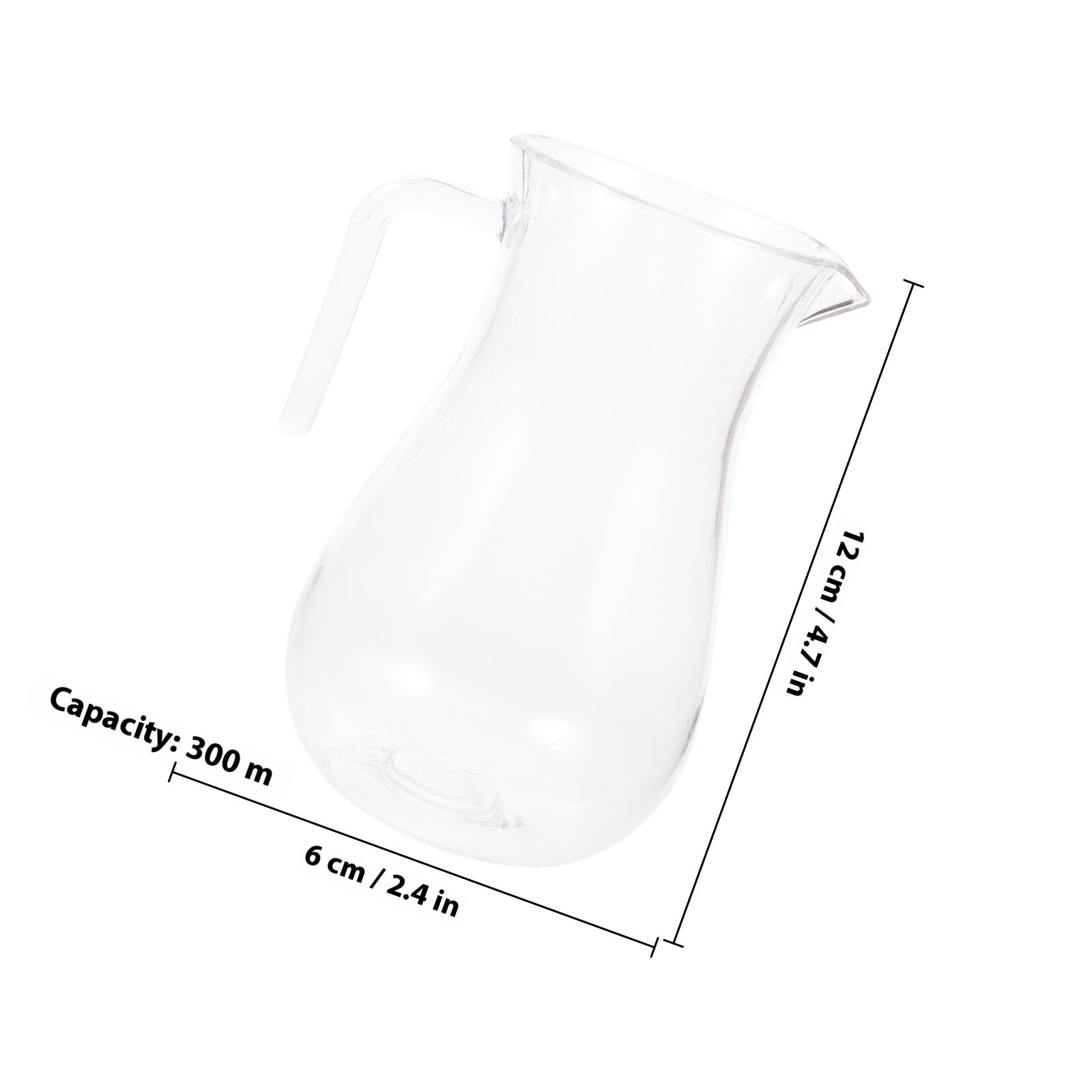 Прозрачный Диспенсер Для Виски И Вина Объемом 12X6X6CM Ideal Для Домашней Барной Стойки И Торжеств