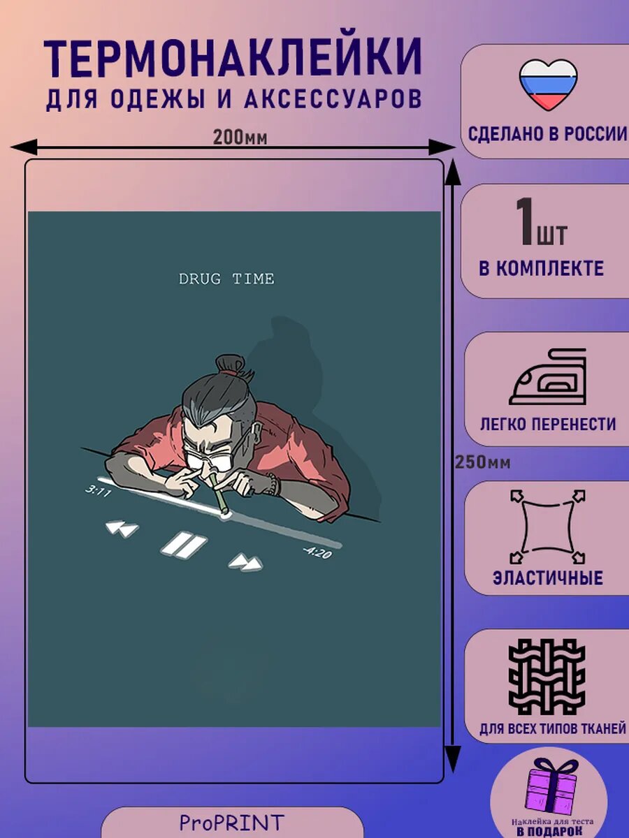 Термонаклейка для одежды