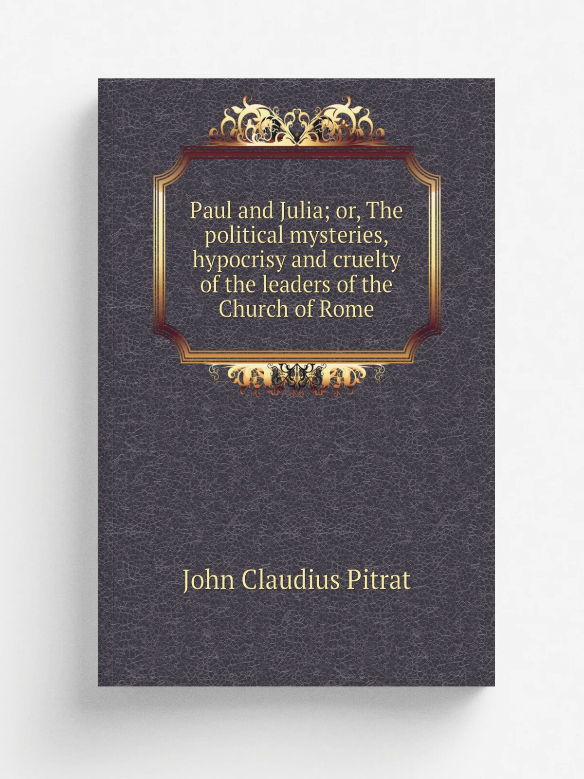 Paul and Julia; or, The political mysteries, hypocrisy and cruelty of the leaders of the Church of Rome