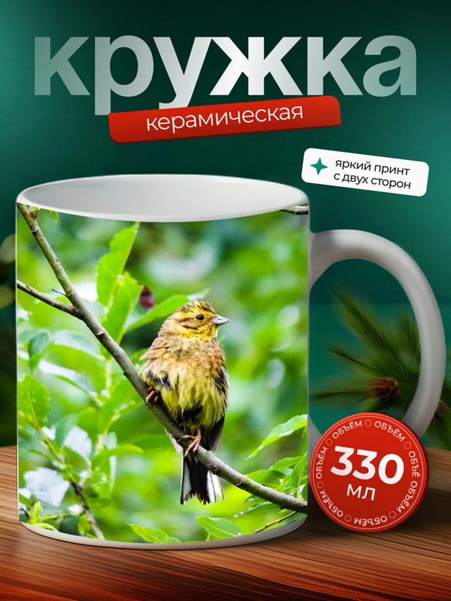 Кружка Овсянка птица 7,