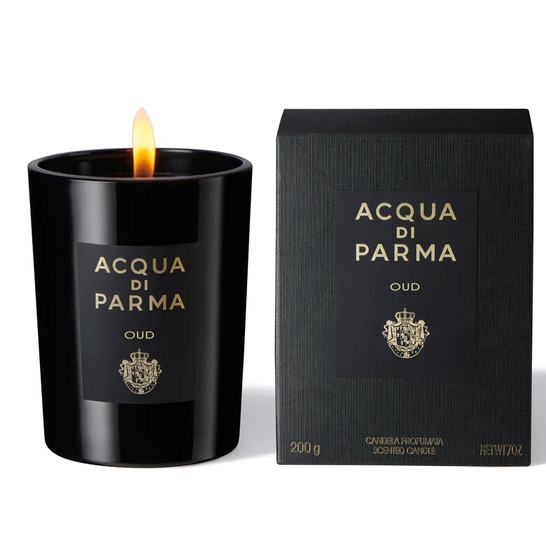 Парфюмированная свеча Aqua Di Parma Oud 200 гр для мужчин и женщин