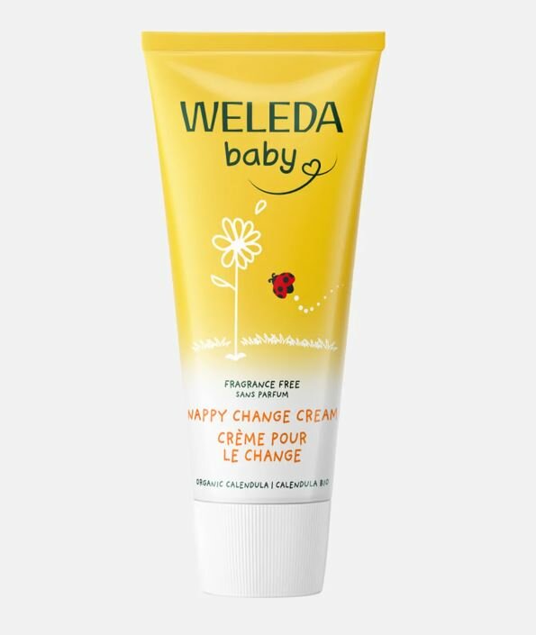 Крем для младенцев защитный с календулой, WELEDA calendula nappy change cream