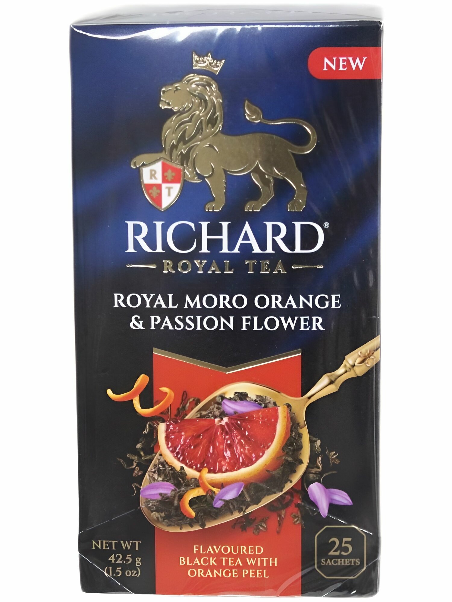Чай черный пакетированный Richard Royal Moro orange & Passion flower 25пак