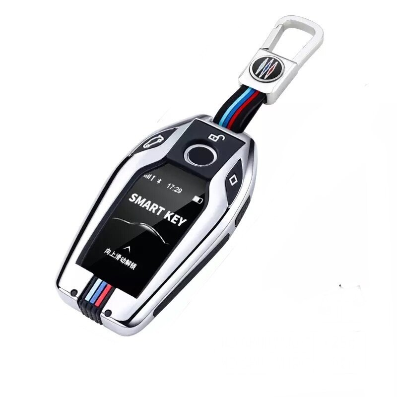 Чехол для Smart ключа BMW / БМВ silver