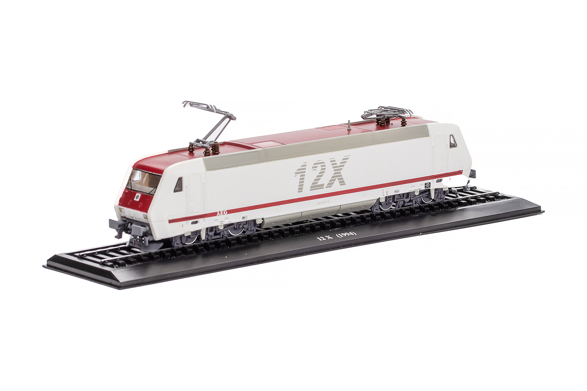 Модель коллекционная ATLAS Electric locomotive 12 x / электровоз 12 x 1994 (длина модели 20 см)