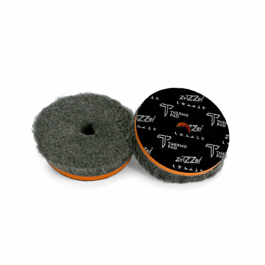 Zvizzer | Меховой круг Компл.2шт. Nano Wool для роторной полировальной машинки на жестком поролоне 125мм (130/25)