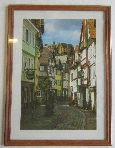 Фоторамка КНР Сосна Питер 25х35 см, цвет красное дерево