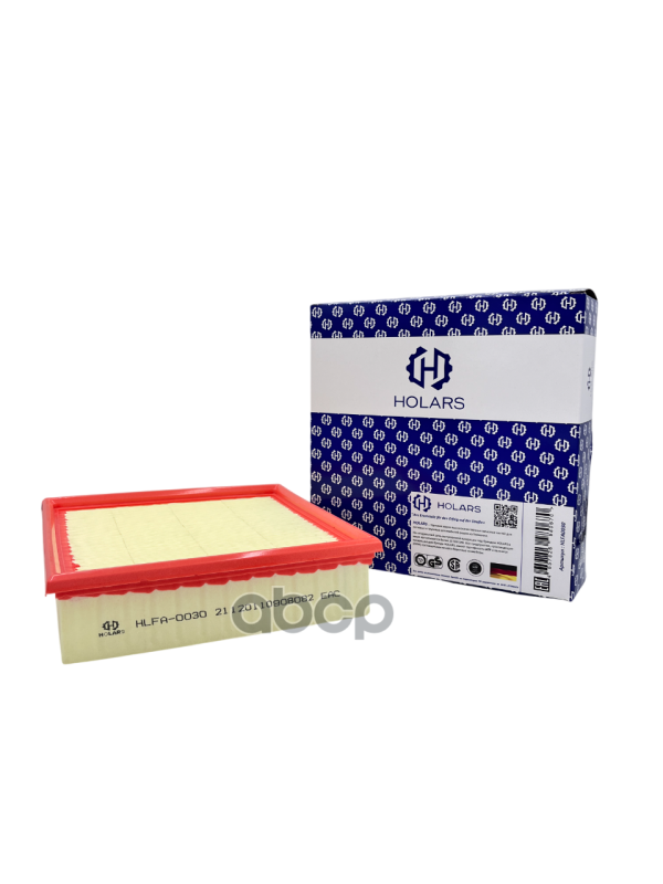 Фильтр воздушный (с сеткой) LADA 2104-2105, 2107-2112, 2120, Niva, Samara, Kalina, Priora, Granta; C HOLARS арт. HLFA0030