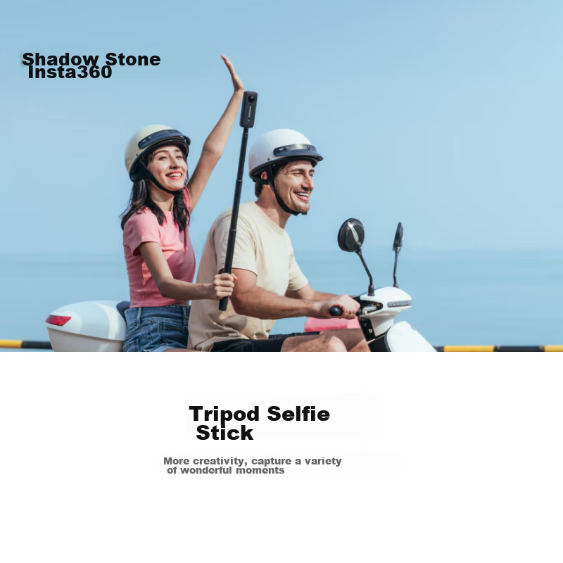 Insta360 Selfie Stick Tripod Two-In Design [Compatible with All Models Except ONE RS 1INCH]