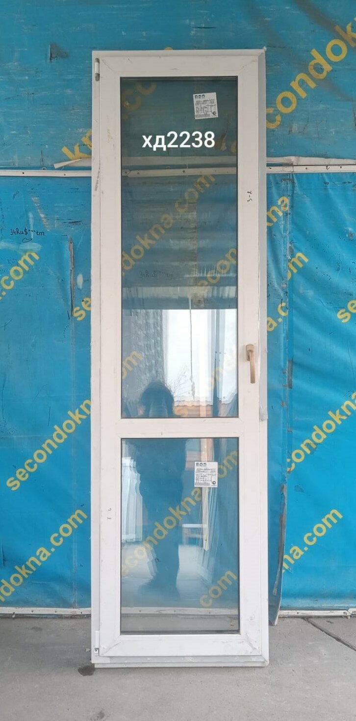 Дверь пластиковая Б/У 2370(в)х680(ш)