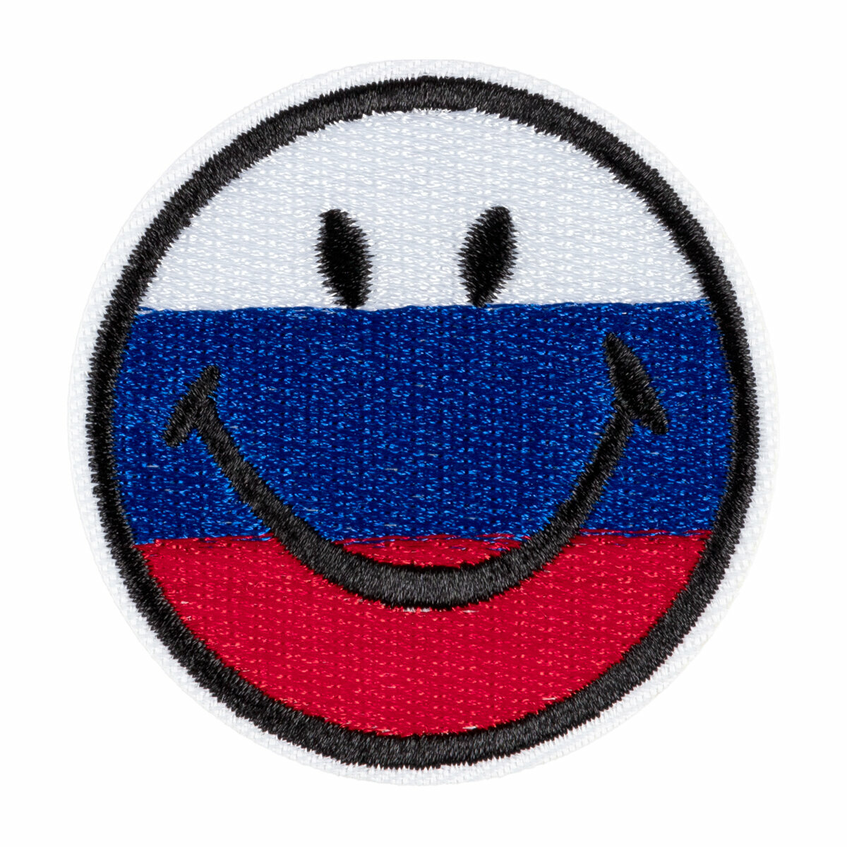 Gamma термоаппликация №21/5 №6369, флаг России, смайлик, размер 5х5 см, универсальная