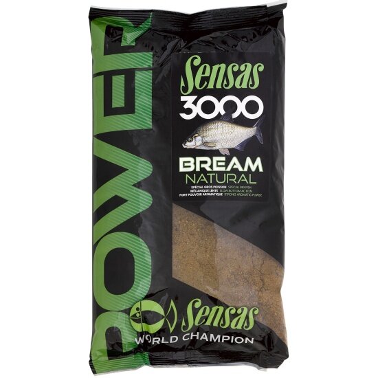 Прикормка Sensas 3000 POWER ROACH Natural 1кг