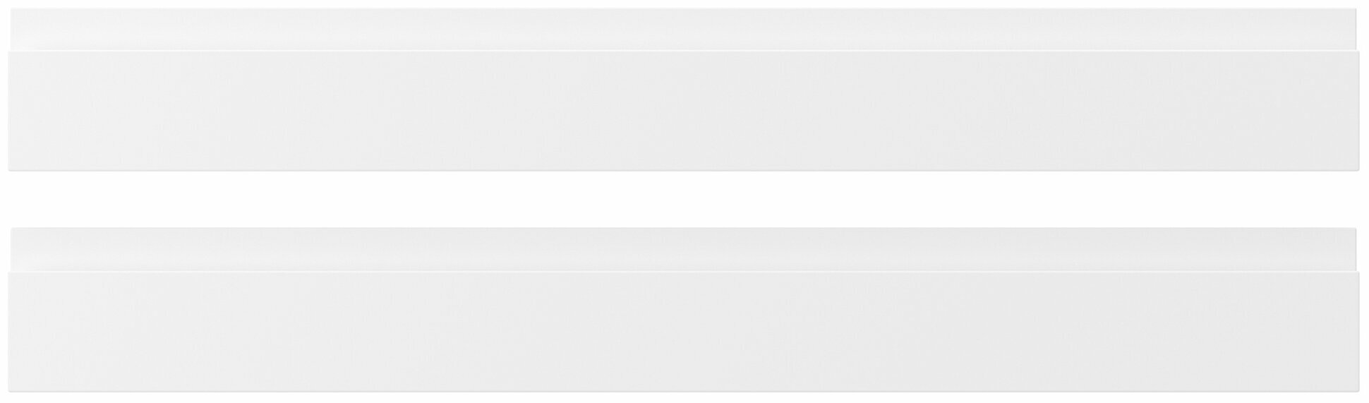 Фронтальная панель ИКЕА VOXTORP/воксторп 80x10 см для ящика 2 шт, матовый белый