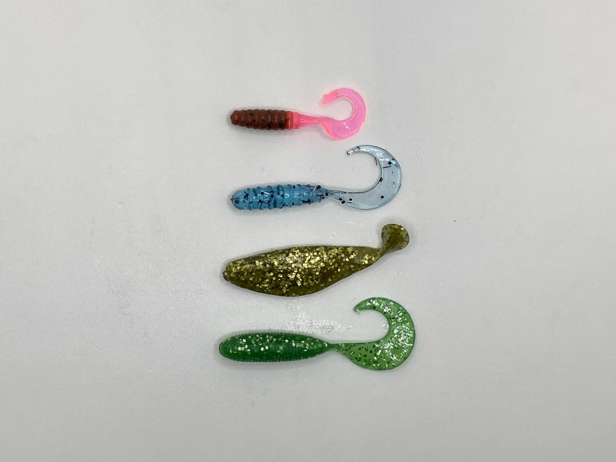 Набор мягких приманок Action Plastics 5,72-7,62 см, 100 шт