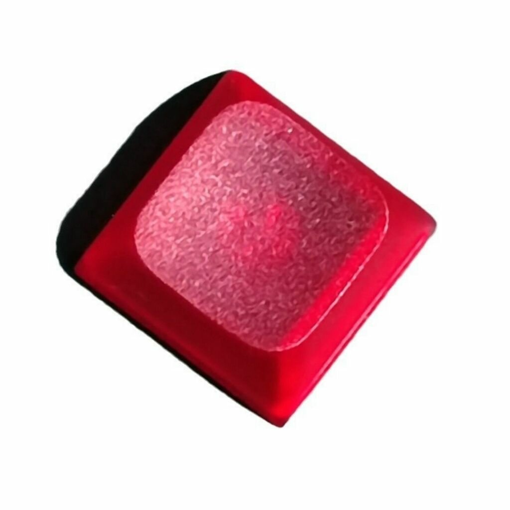 (5) матовых клавишных колпачков xda2 высотой 9,3 мм красного цвета