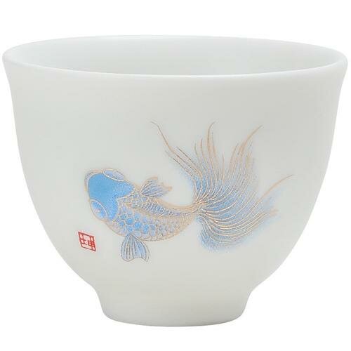 Дэхуа белый фарфоровый чайный стакан