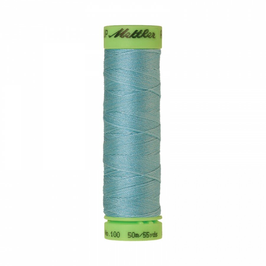 Нить вышивальная AMANDA 100, 50 м 0408 Aqua