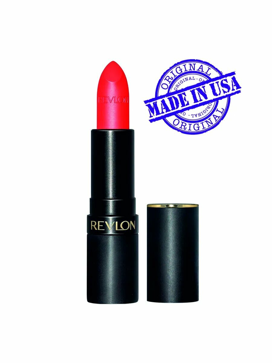 Матовая помада Revlon Super Lustrous тон 007 On Fire