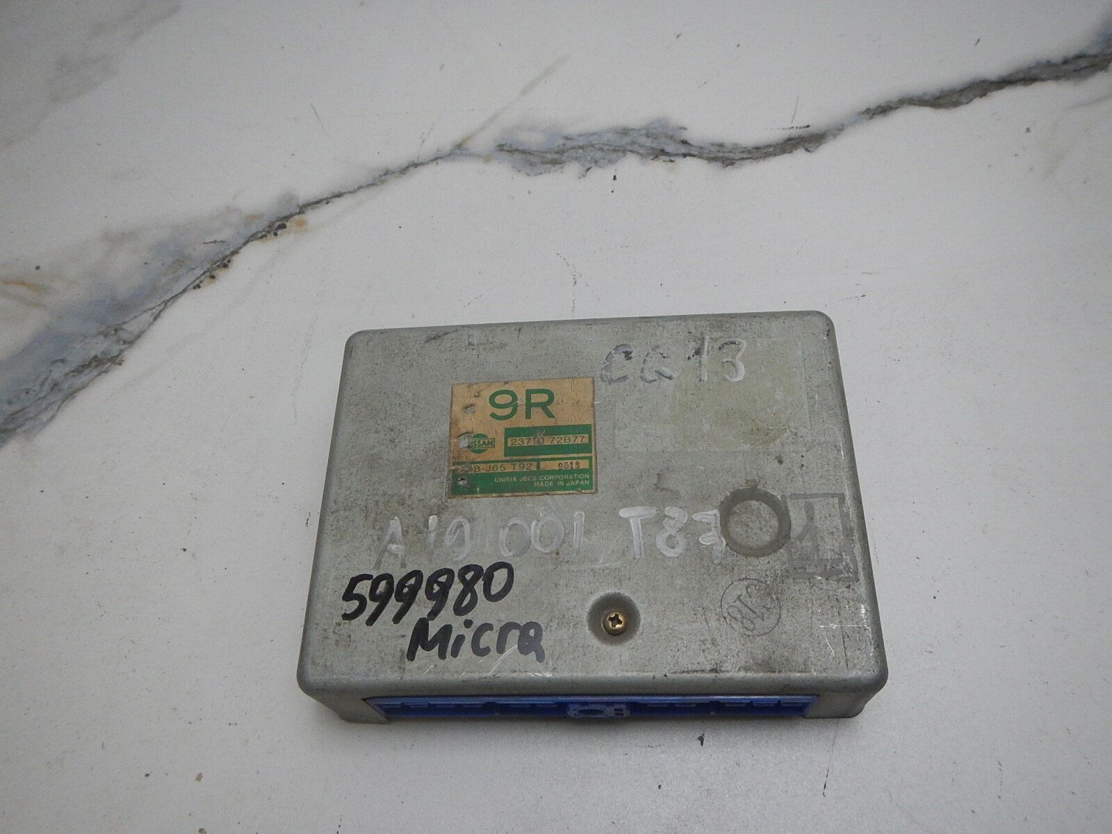 Б/У Блок управления двигателем, Nissan (Ниссан)-MICRA (K12E) (02-) NISSAN MICRA (K12E) (02-) 1,3 CG13DE Без видимых повре...