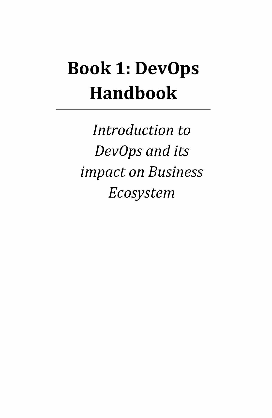 DevOps And Microservices Handbook. Non-Programmer's Guide to DevOps and Microservices — фото 1