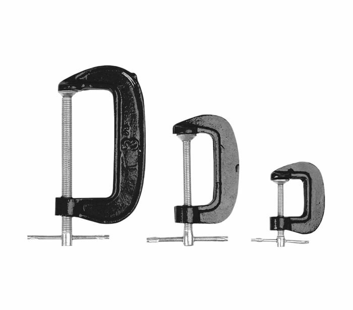 Набор струбцин тип G,3 шт, Top Tools 12A375