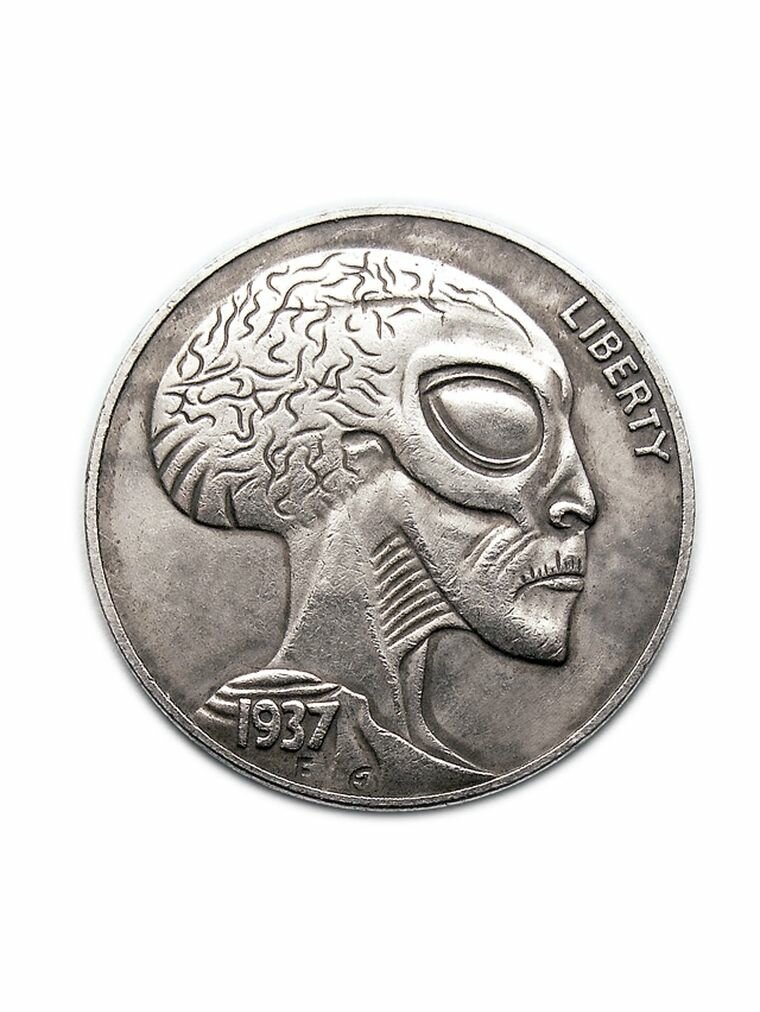5 центов 1937 США Бизон сувенирная монета 4 сувенирная копия монеты, нумизматика, деньги для коллекции