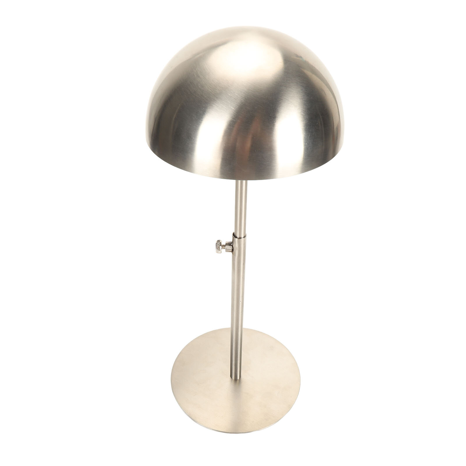 Стойка для хранения шапок Многофункциональная Портативная Регулируемая по высоте из нержавеющей стали Стойка для шапок для хранения нескольких шапок Серебристый, Материал: Нержавеющая сталь, Вес: Примерно 570.00г / 20.11 унции, Регулируемая высота: