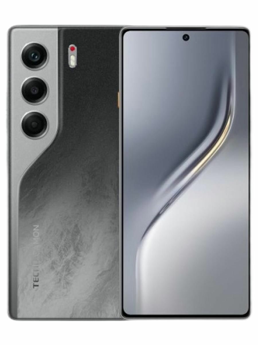 Смартфон Tecno Camon 40, Android 15, 256 Гб, 8 Гб, экран 6.8", черный