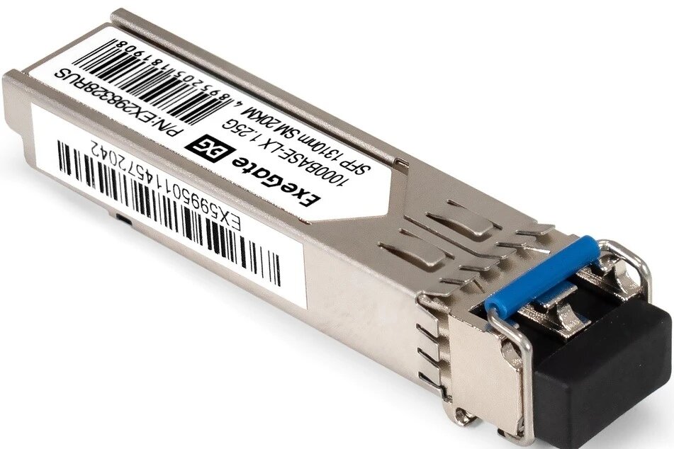 Трансивер ExeGate EXT-1G-SM1310-LC2-20KM (EX298328RUS)