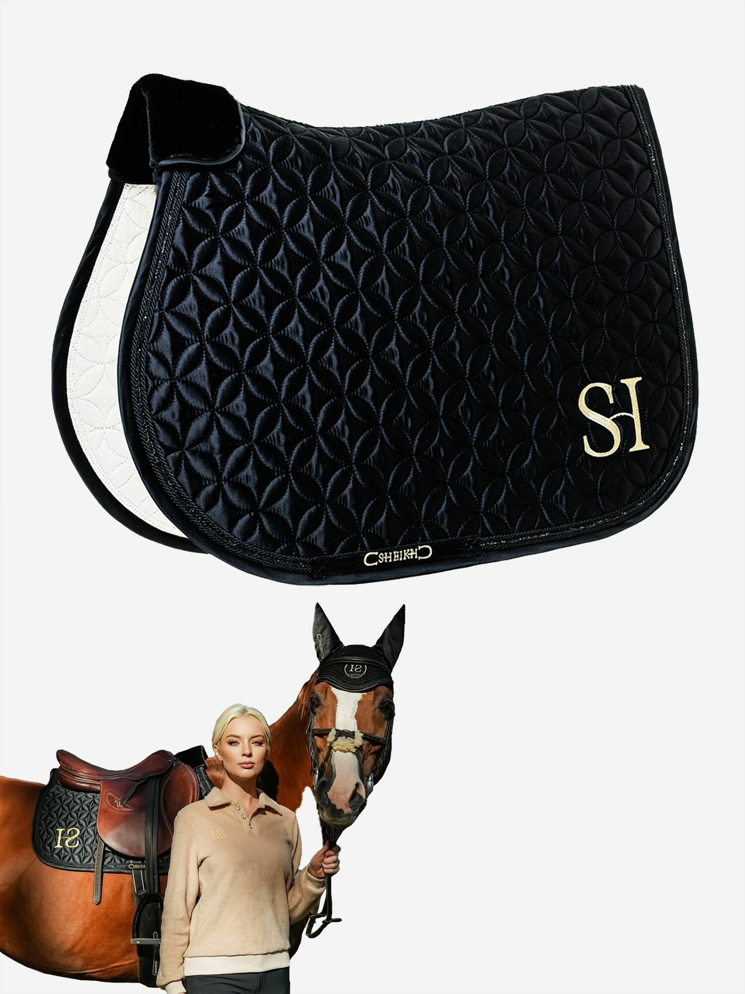 Вальтрап Sheikh Oriental, конкурный, атлас, хлопок, 1 размер