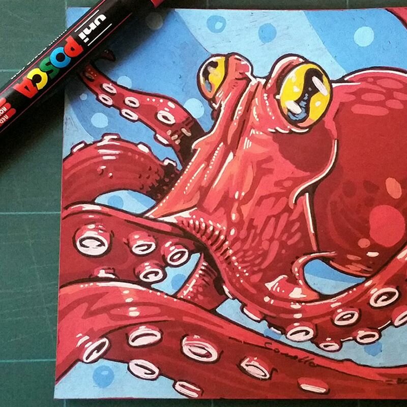Набор маркеров UNI Posca PC — фото 1