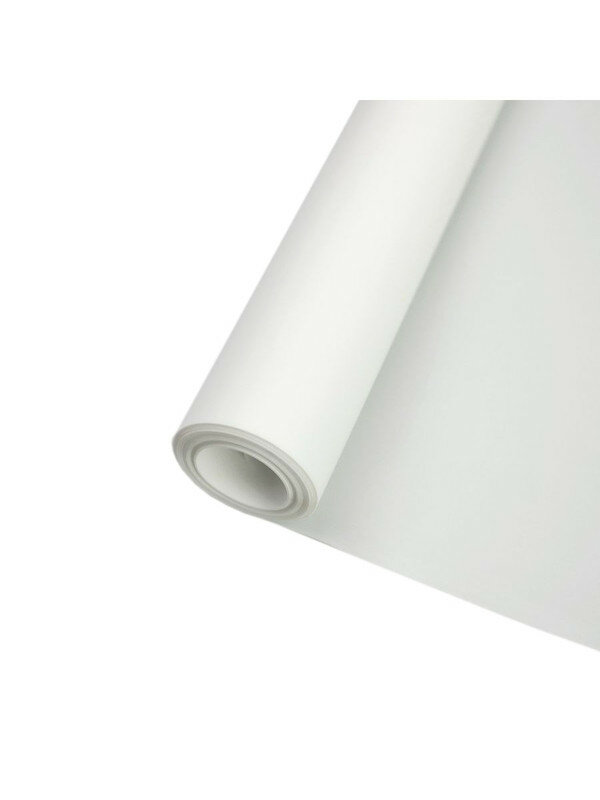 Пленка матовая 60см, PASTEL лак, белый, 200г ( 8м), 40мкр