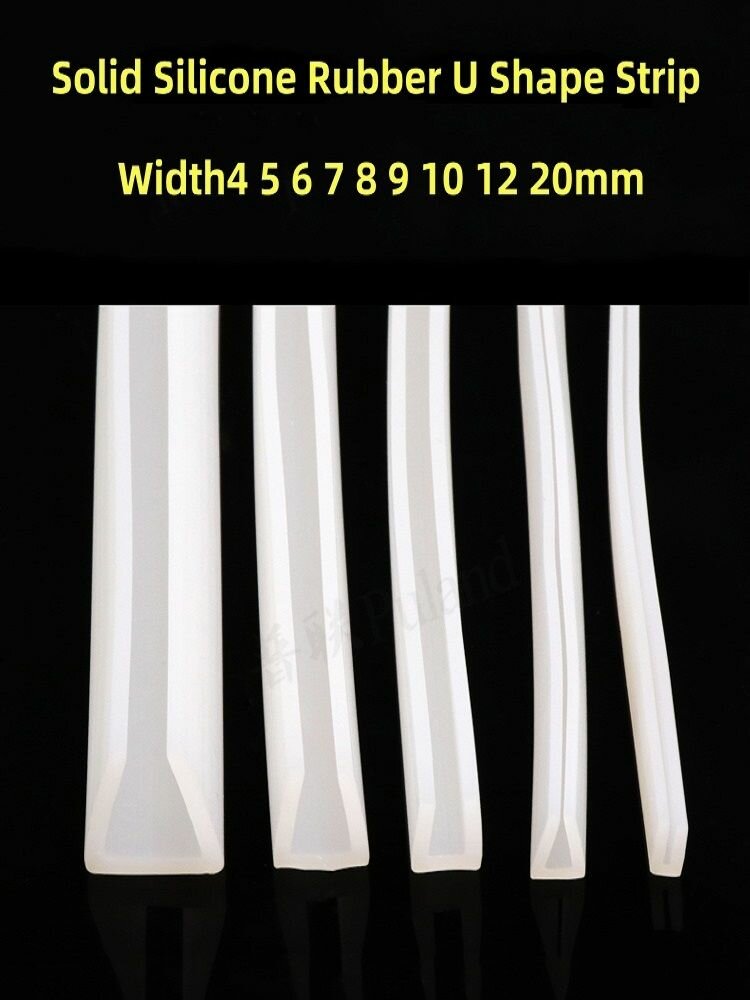 Ширина 4 5 6 7 8 9 10 12 20 мм Уплотнительная лента из твердой силиконовой резины-5 М